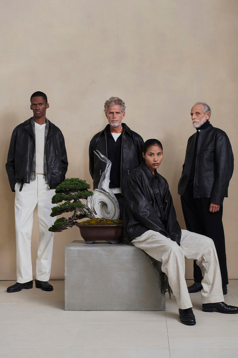 STUNNING LEATHER PERFECTO JACKET (ITALIAN CALF) - 242OJ-JK21 – OLD JOE ...