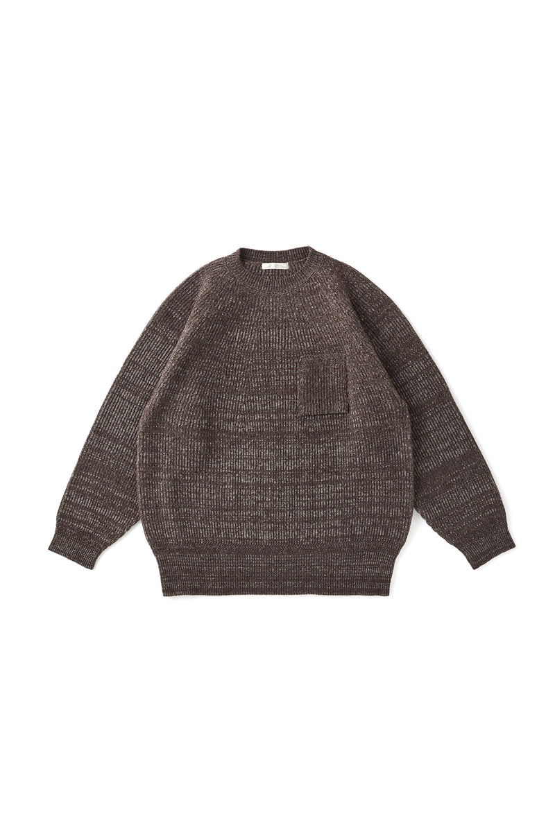 BLENDED KEMPI CREW-NECK SWEATER - 252OJ-KN01 – OLD JOE BRAND