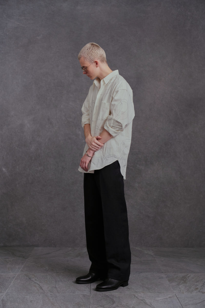 HIDDEN BUTTON COLLAR SHIRTS (Saul Steinberg) - 251OJ-SH02 – OLD JOE BRAND